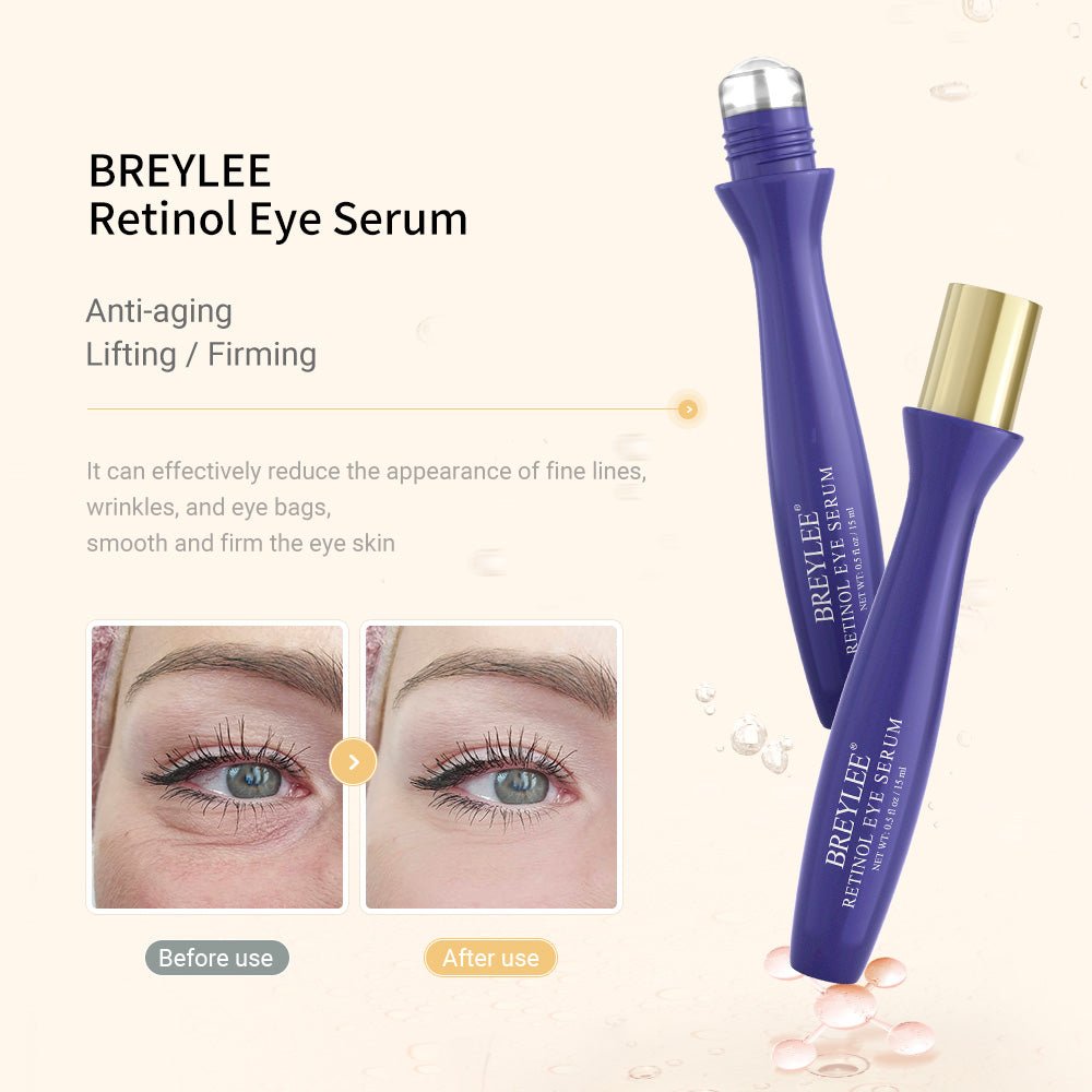 BREYLEE Retinol Eye Serum - Effectively Reduce The Wrinkles & Eye Bags